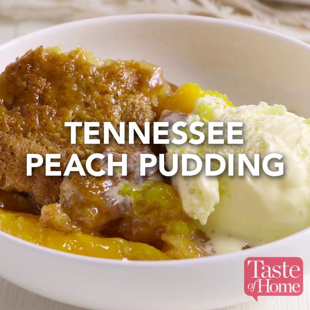 Tennessee Peach Pudding - Cooking TV Recipes