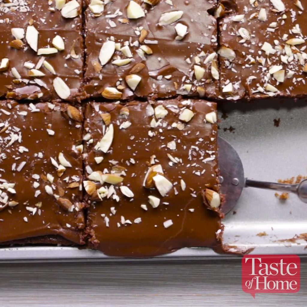 Chocolate Buttermilk Squares - Cooking TV Recipes