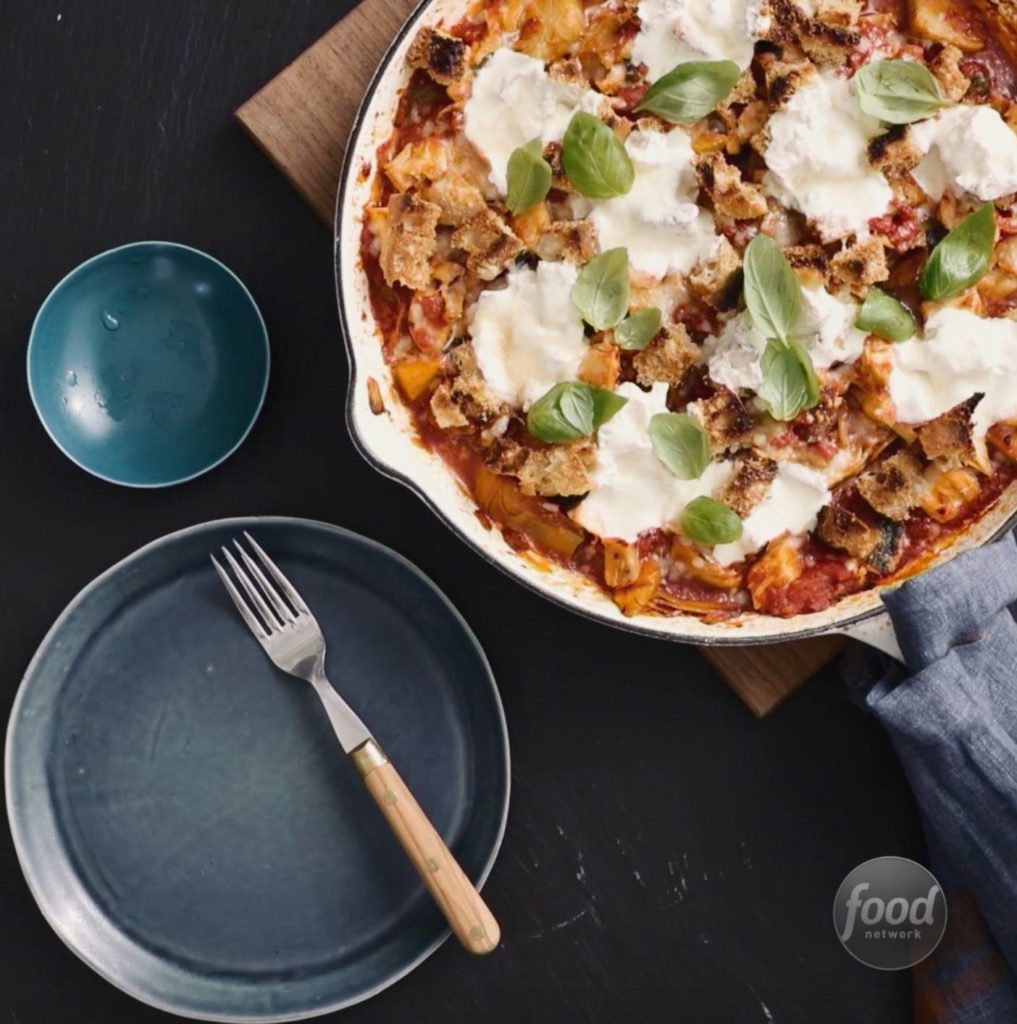 Skillet Chicken Lasagna - Cooking TV Recipes