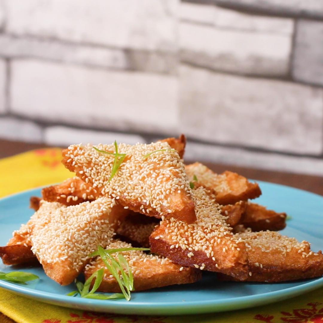 Shrimp Toast - Cooking TV Recipes