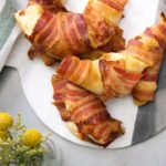 Bacon-Wrapped Breakfast Croissant - Cooking TV Recipes