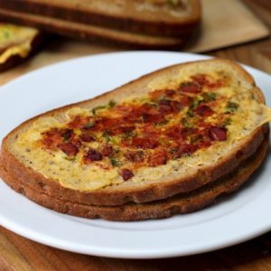 Omelette Toasts - Cooking TV Recipes