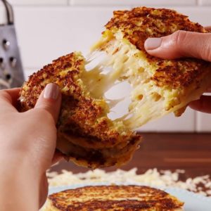 Cauliflower Grilled Cheese - Cooking TV Recipes