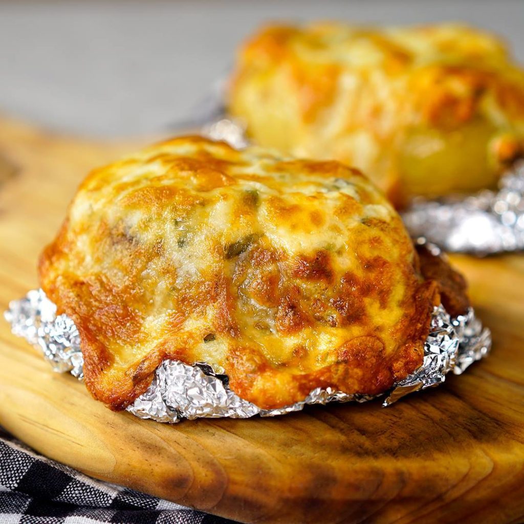 Over Stuffed Potato - Cooking TV Recipes