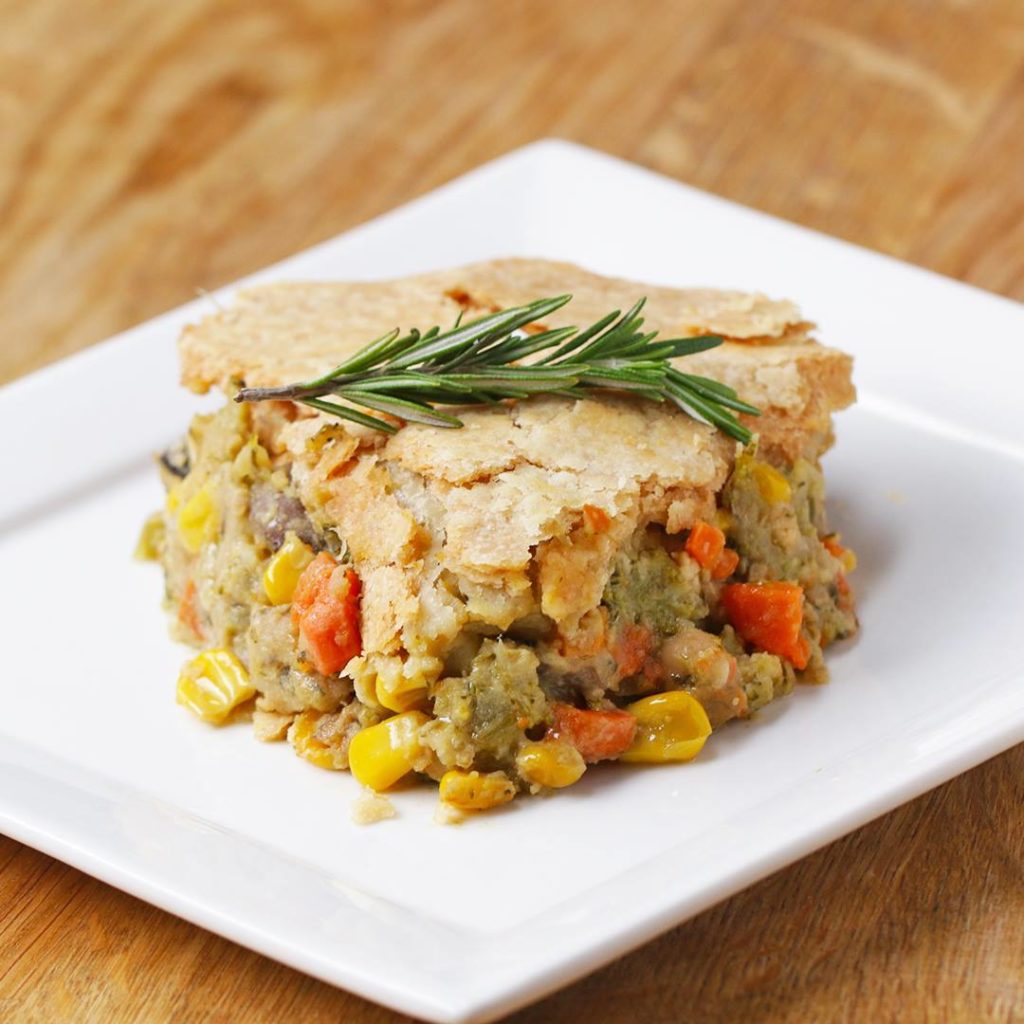 Veggie-Packed Chickpea Pot Pie - Cooking TV Recipes