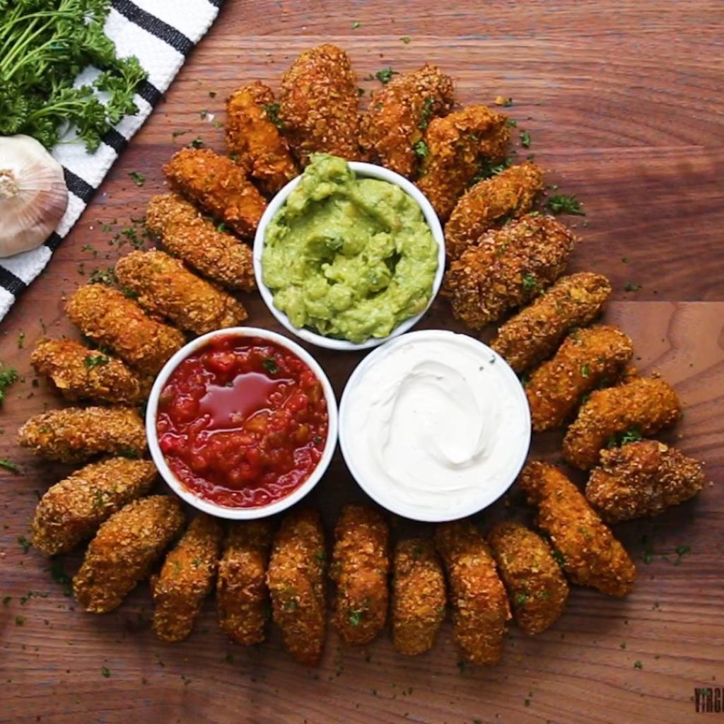 BBQ Chicken Nacho Poppers - Cooking TV Recipes