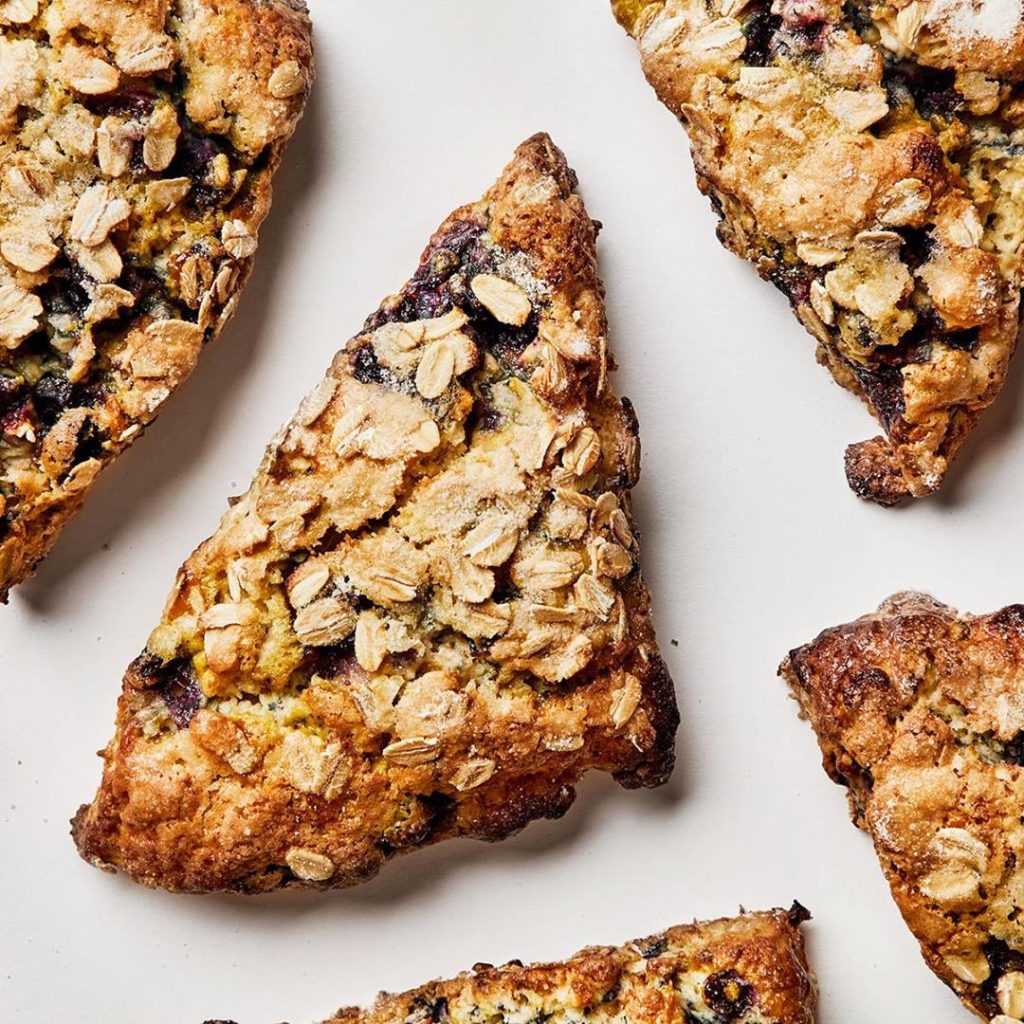 Easy Blueberry Cream Scones - Cooking TV Recipes