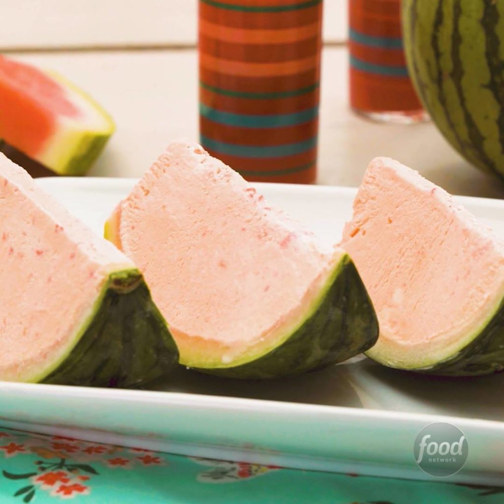 No-Churn Watermelon Ice Cream Slices - Cooking TV Recipes