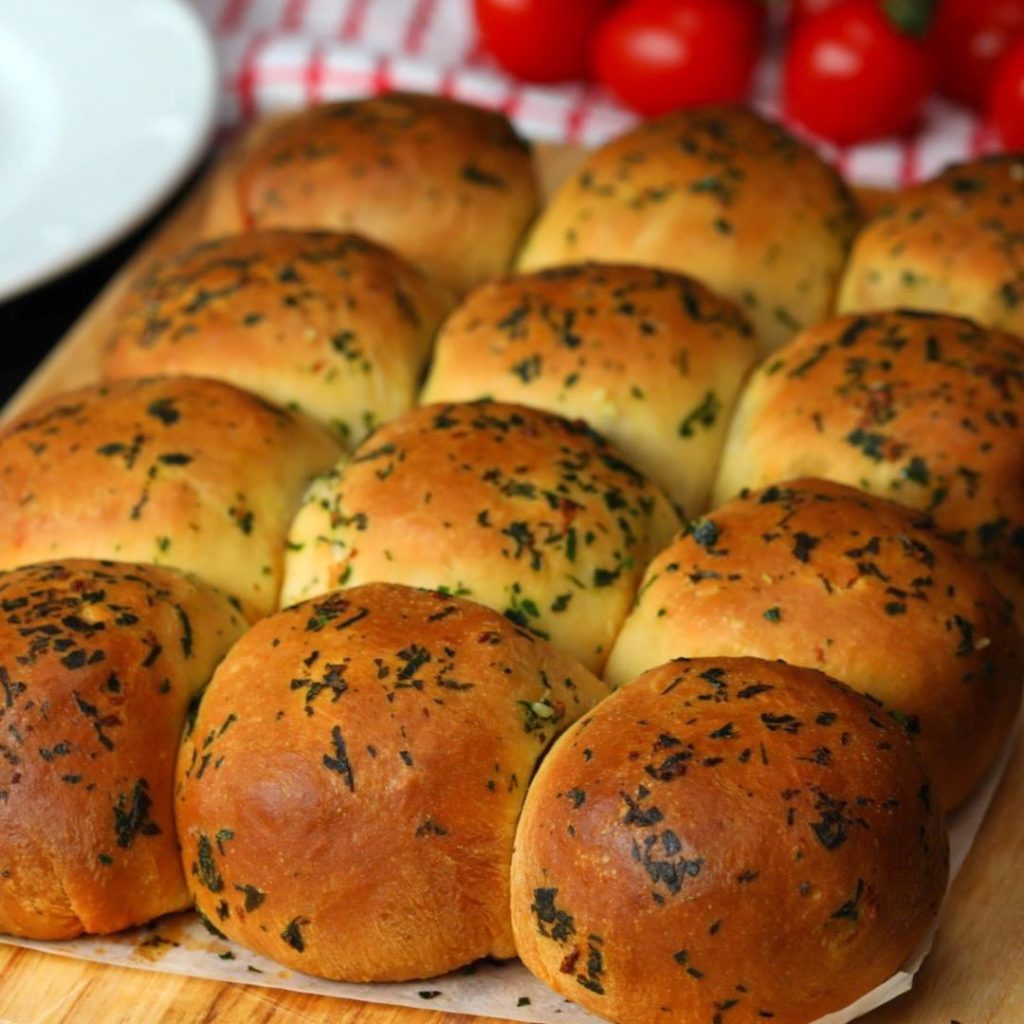 Mini Pizza Burger Dough Balls - Cooking TV Recipes