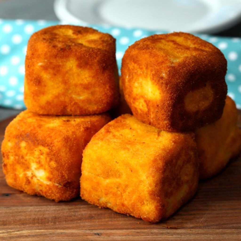 Ham And Cheese Mash Squares - Cooking TV Recipes