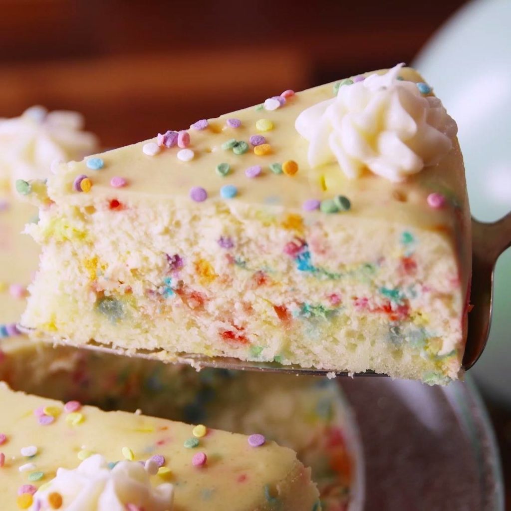 Funfetti Cheesecake - Cooking TV Recipes
