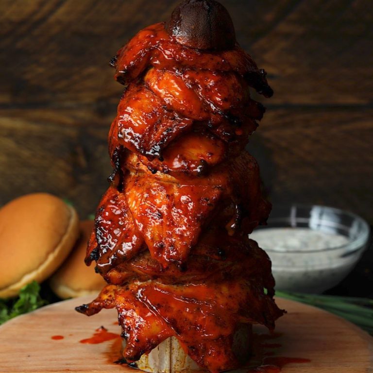 Giant Buffalo Chicken Kebab - Cooking TV Recipes