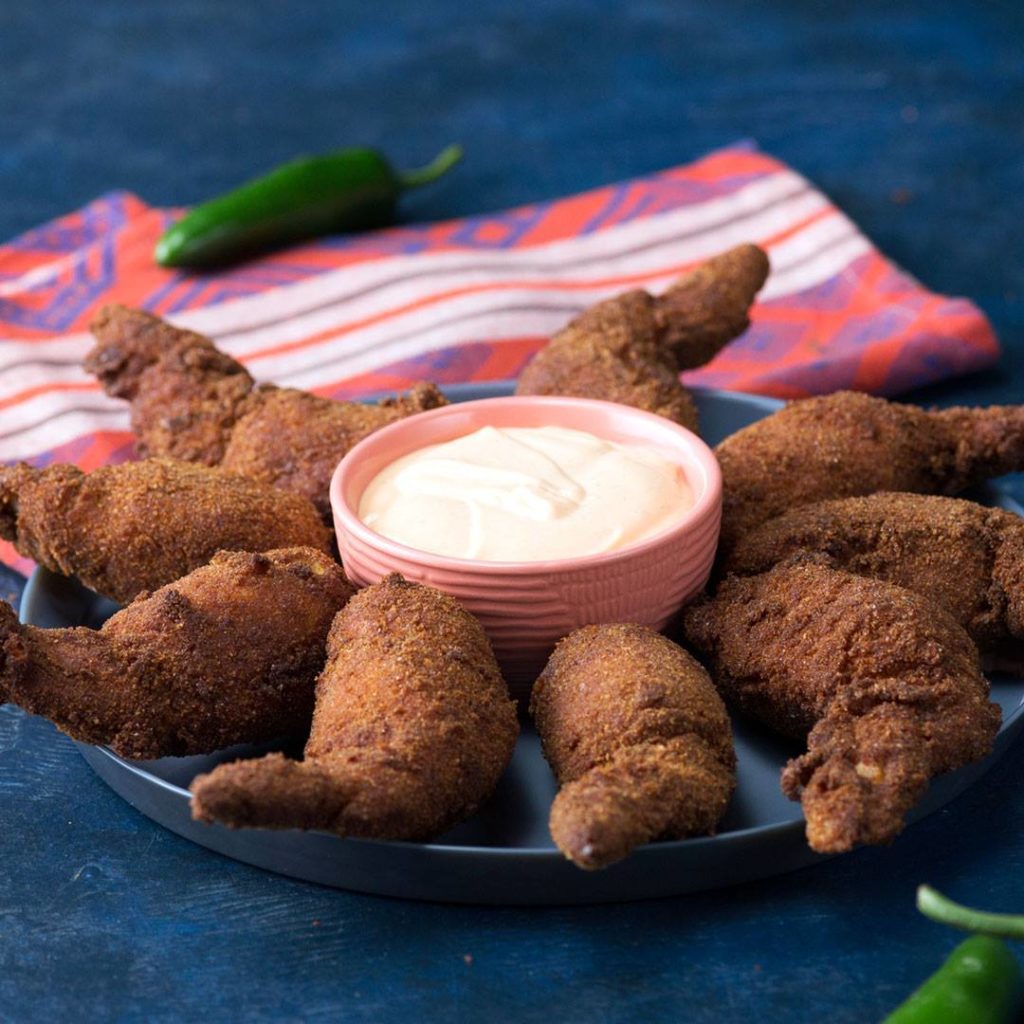 Jalapeño Popper Chicken Wings - Cooking TV Recipes
