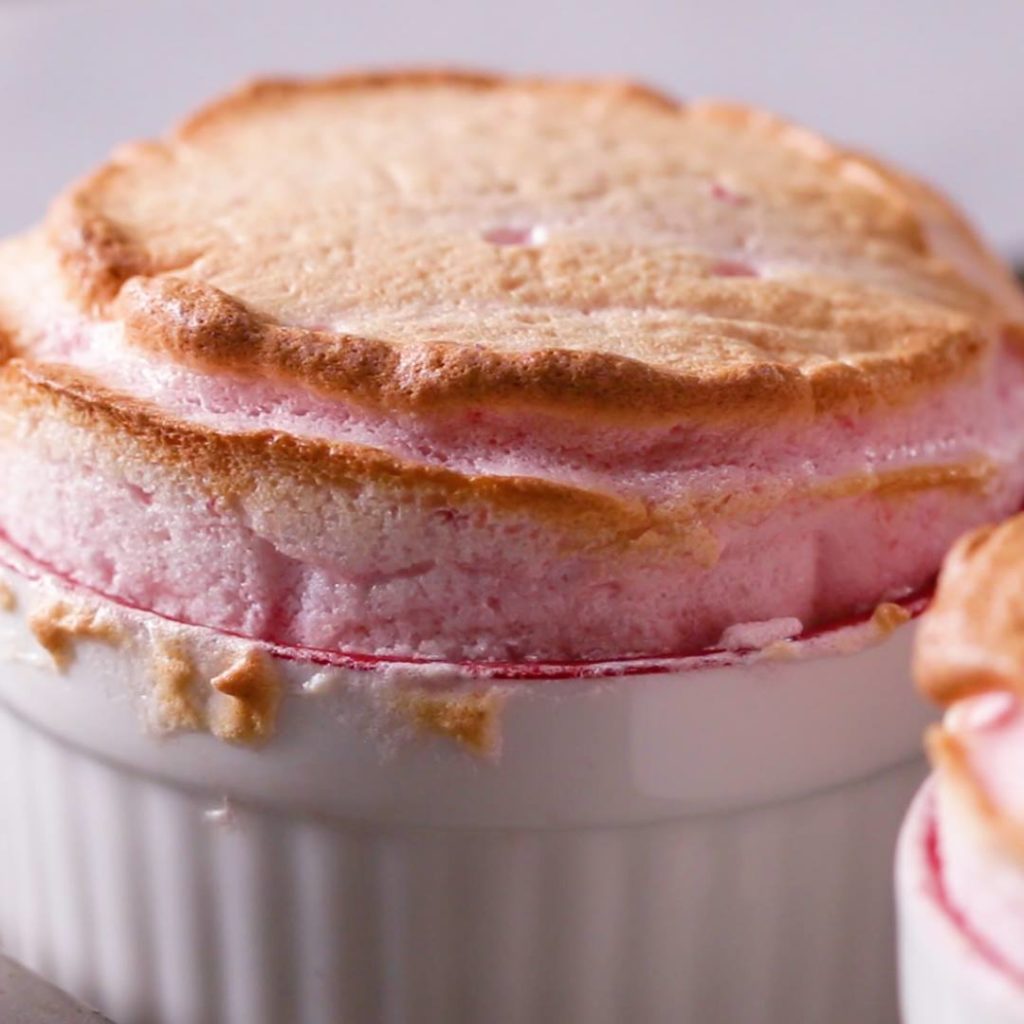 Strawberries And Cream Soufflé - Cooking TV Recipes
