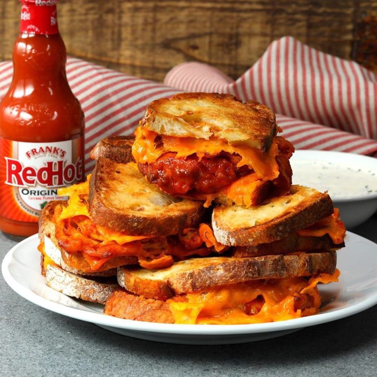 Frank’s Sheet Pan Chicken Grilled Cheese - Cooking TV Recipes