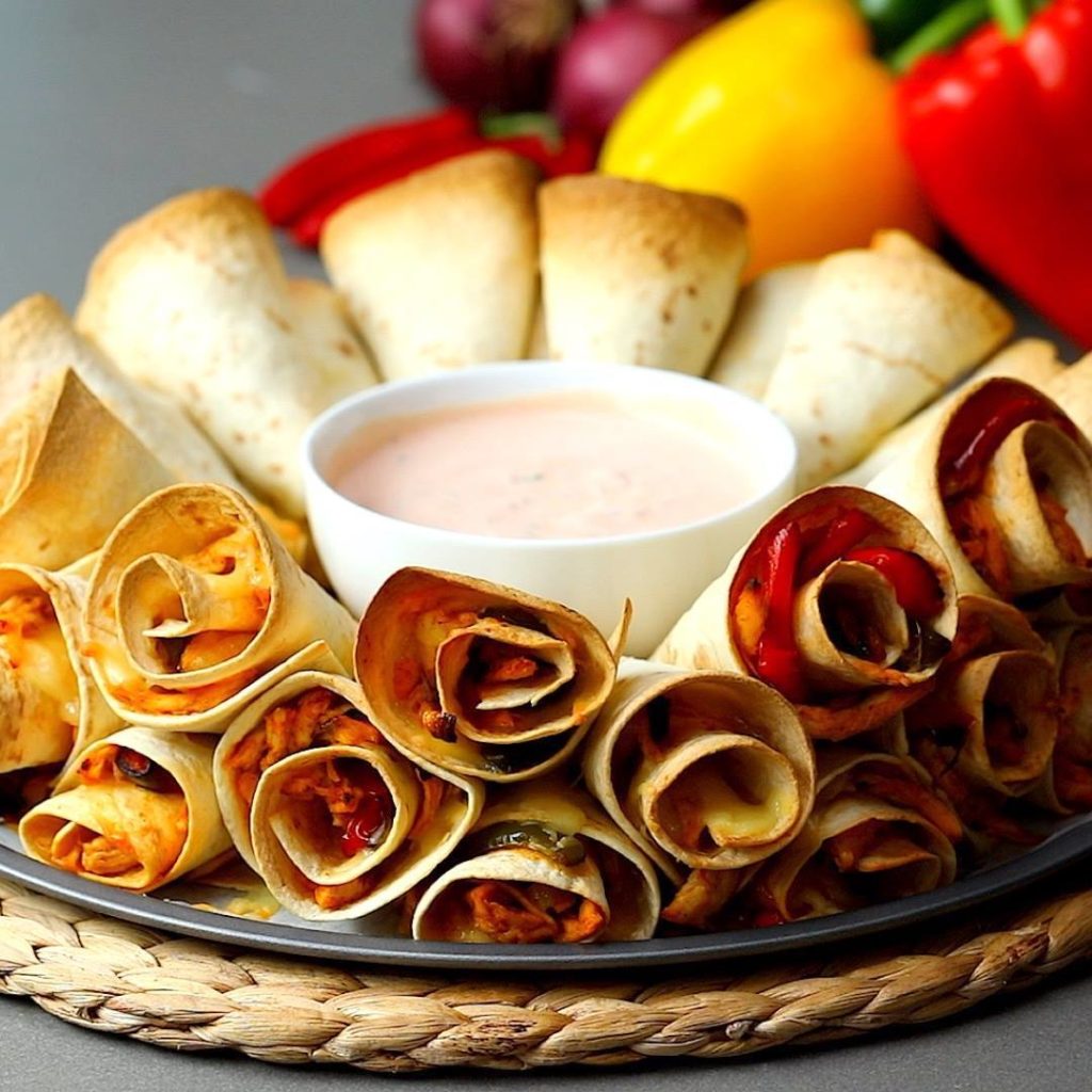 Fajita Cone Dip Ring - Cooking TV Recipes