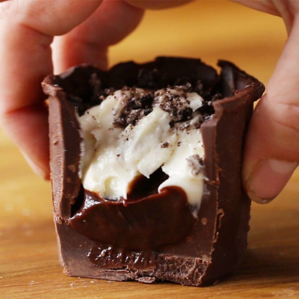 Chocolate Cheesecake Pudding Cups - Cooking TV Recipes