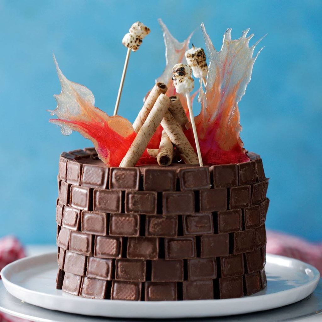 Campfire Cake - Cooking TV Recipes