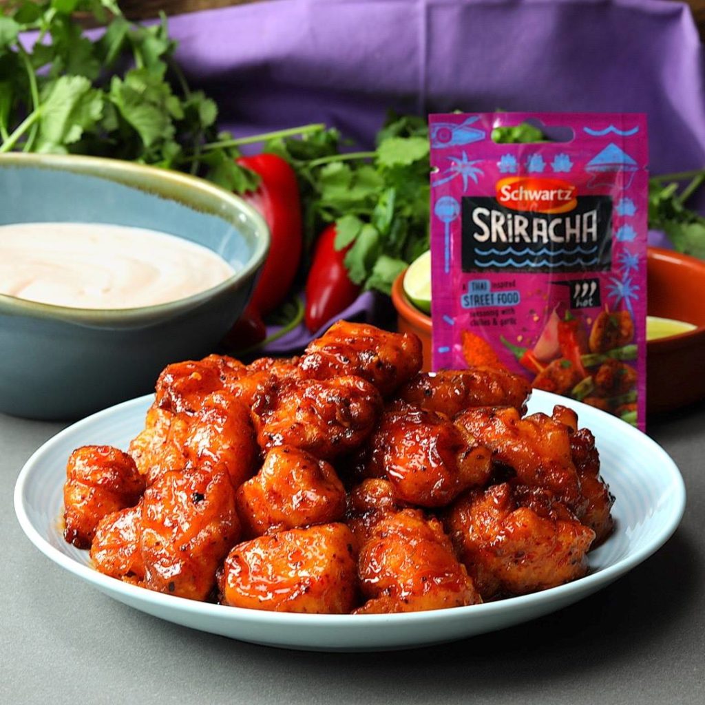 Schwartz Sriracha Chicken Poppers - Cooking TV Recipes