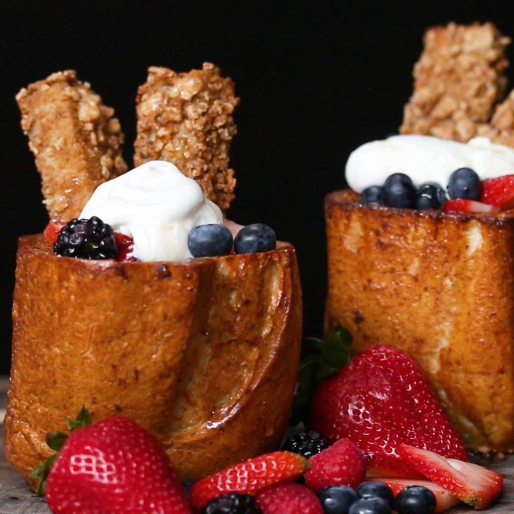 French Toast Honey Toast - Cooking TV Recipes