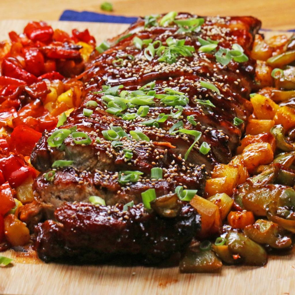 Sweet And Sour Baby Back Ribs Sheet Pan - Cooking TV Recipes