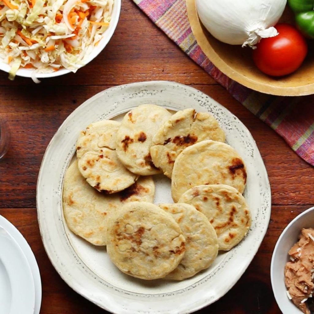 Salvadoran Pupusas As Made By Curly And His Abuelita - Cooking TV Recipes