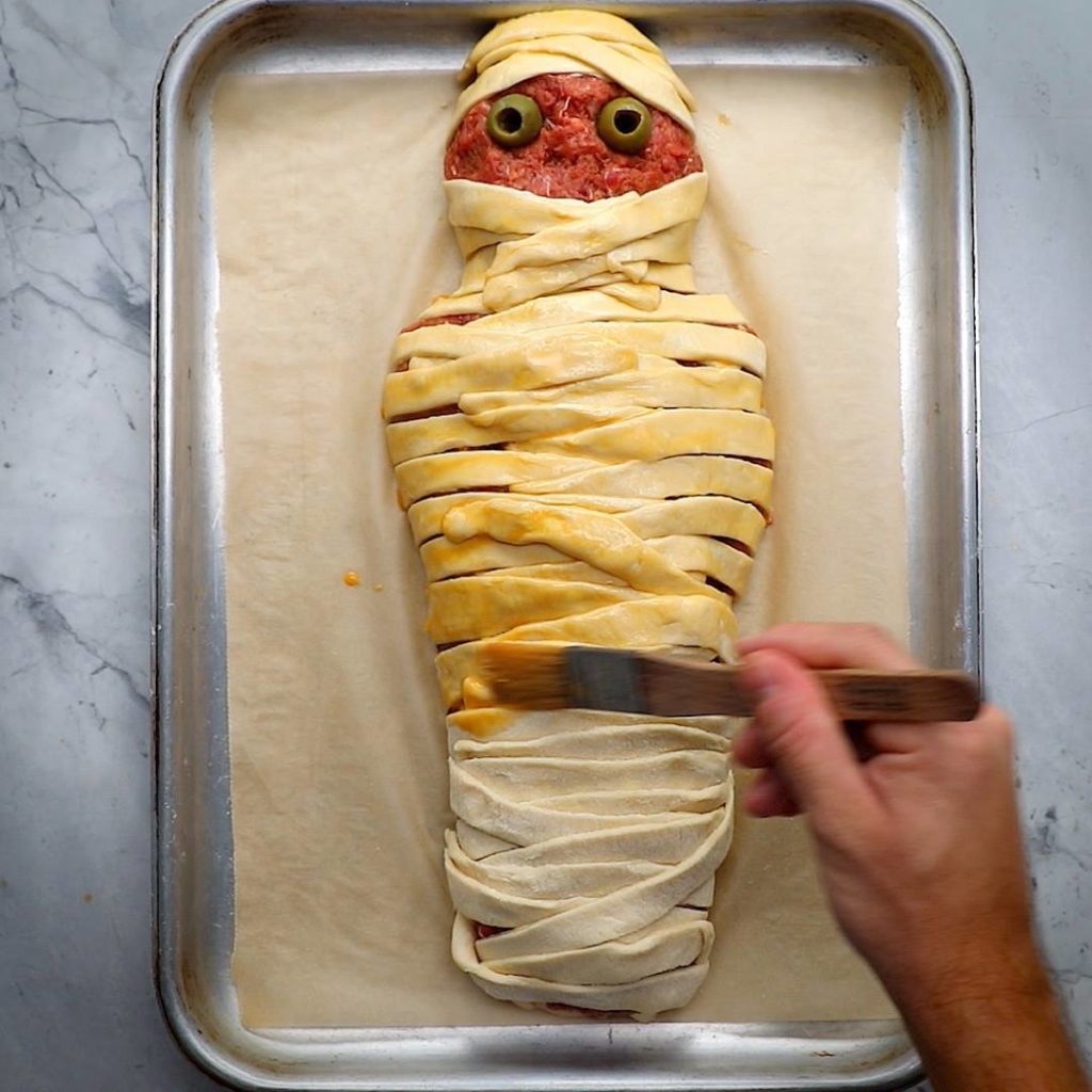 Meatloaf Mummy - Cooking TV Recipes