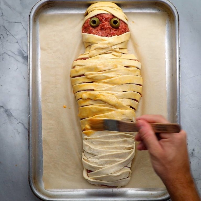 Meatloaf Mummy - Cooking TV Recipes