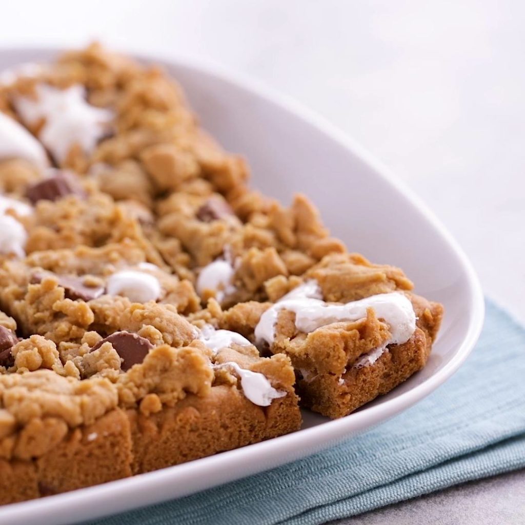 Fluffernutter Bars - Cooking TV Recipes