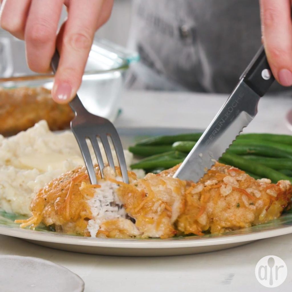 Cheddar Baked Chicken - Cooking TV Recipes