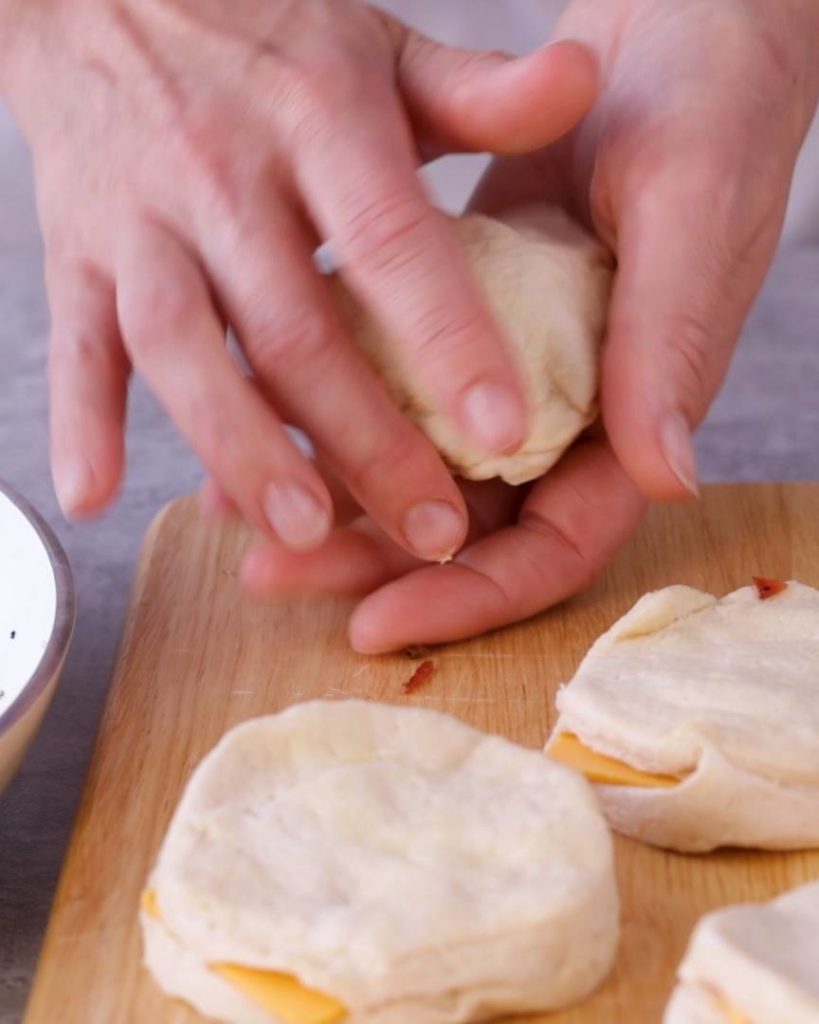 Bacon Cheeseburger Biscuit Bombs - Cooking TV Recipes