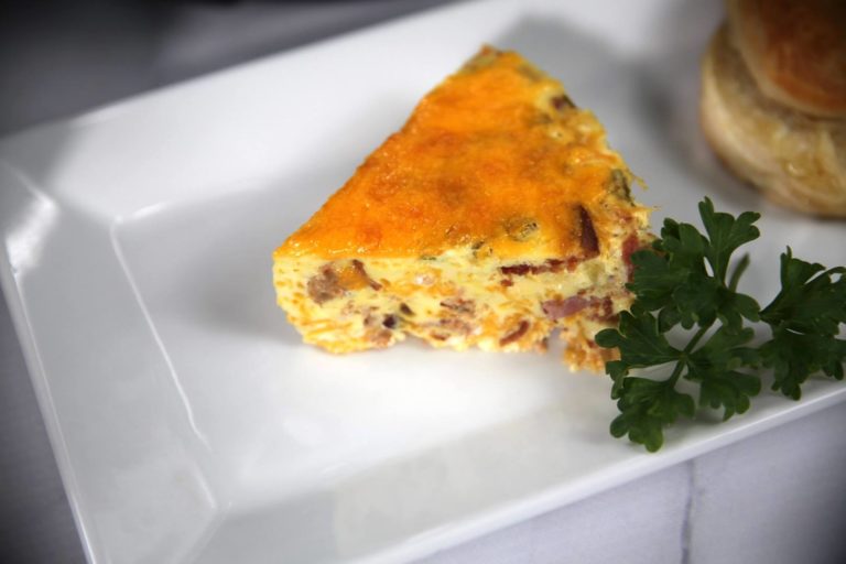 Instant Pot Crustless Meat Lover’s Quiche - Cooking TV Recipes
