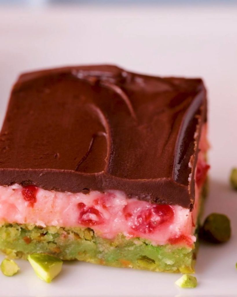 Spumoni Bars - Cooking TV Recipes