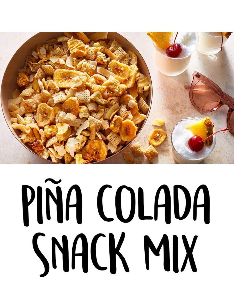 Piña Colada Snack Mix - Cooking TV Recipes