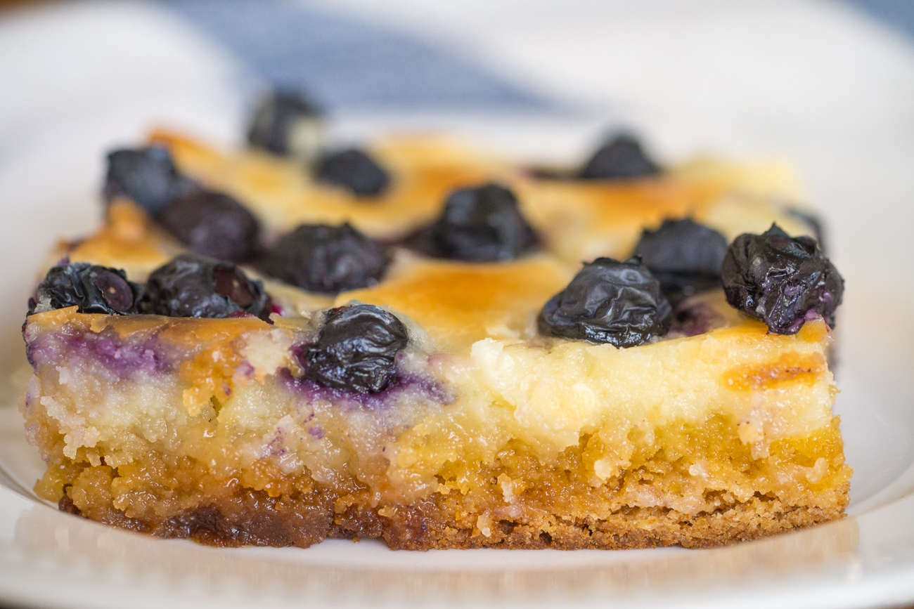 Blueberry Gooey Butter Cake - Cooking TV Recipes